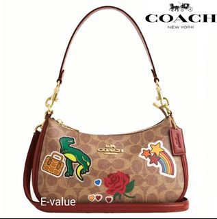 Coach Original Racer Messenger In Colorblock Signature Canvas Crossbody ...