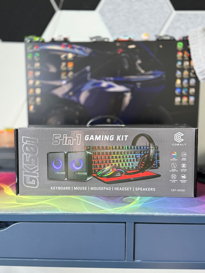 Cobalt GK501 5 in 1 Gaming Kit, Computers & Tech, Parts & Accessories, Other Accessories on ...