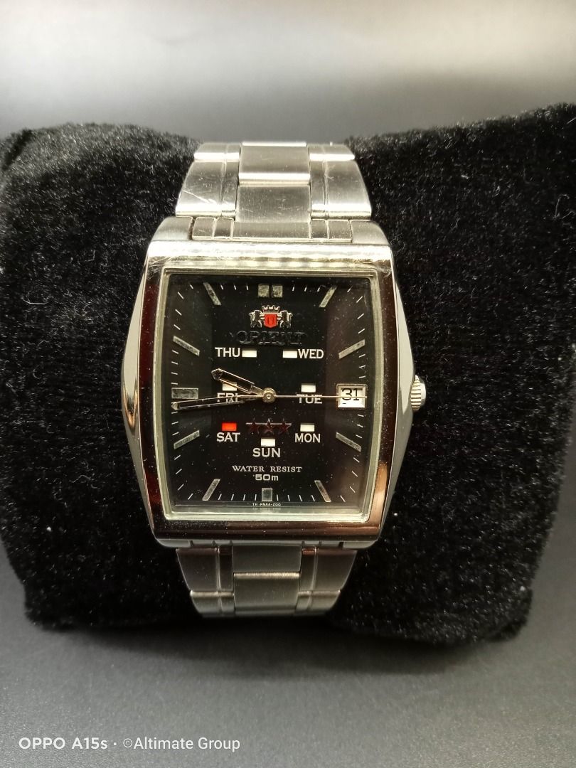 Collectible Discontinued Circa 2010! Orient PMAA-C2 Cal 59941 Tank 21J ...