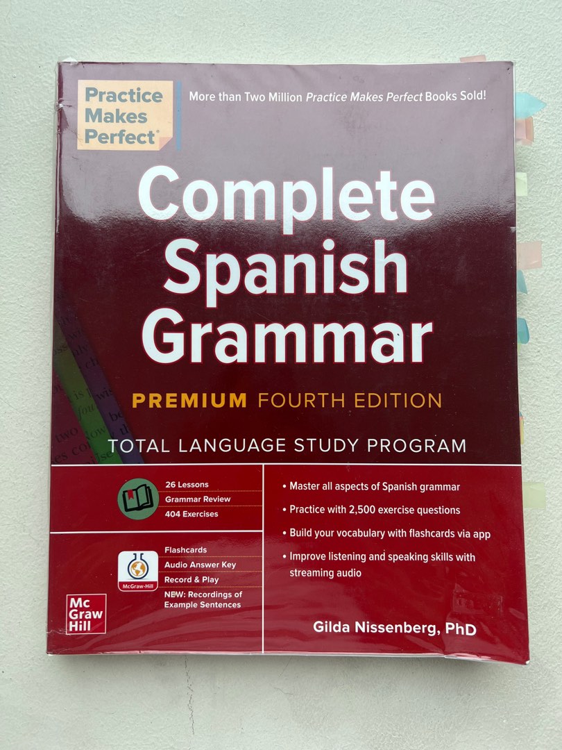 Complete Spanish Grammar (used), Hobbies & Toys, Books & Magazines ...