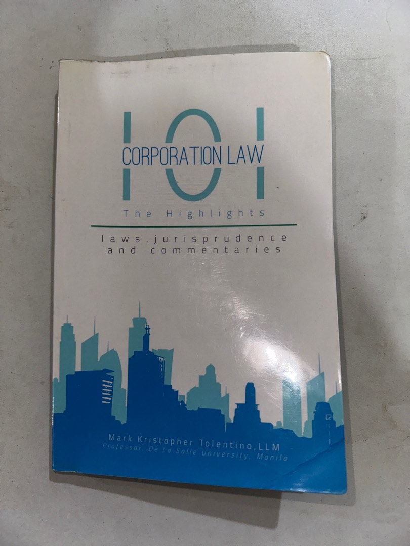 Corporation Law 101 - The Highlights, Hobbies & Toys, Books & Magazines ...