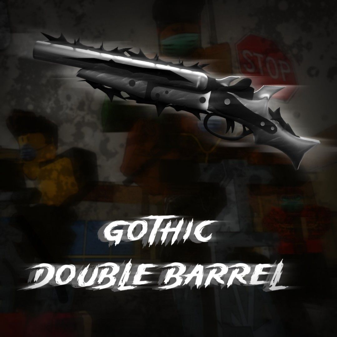 Da Hood Skin - Gothic Double Barrel, Video Gaming, Gaming Accessories ...