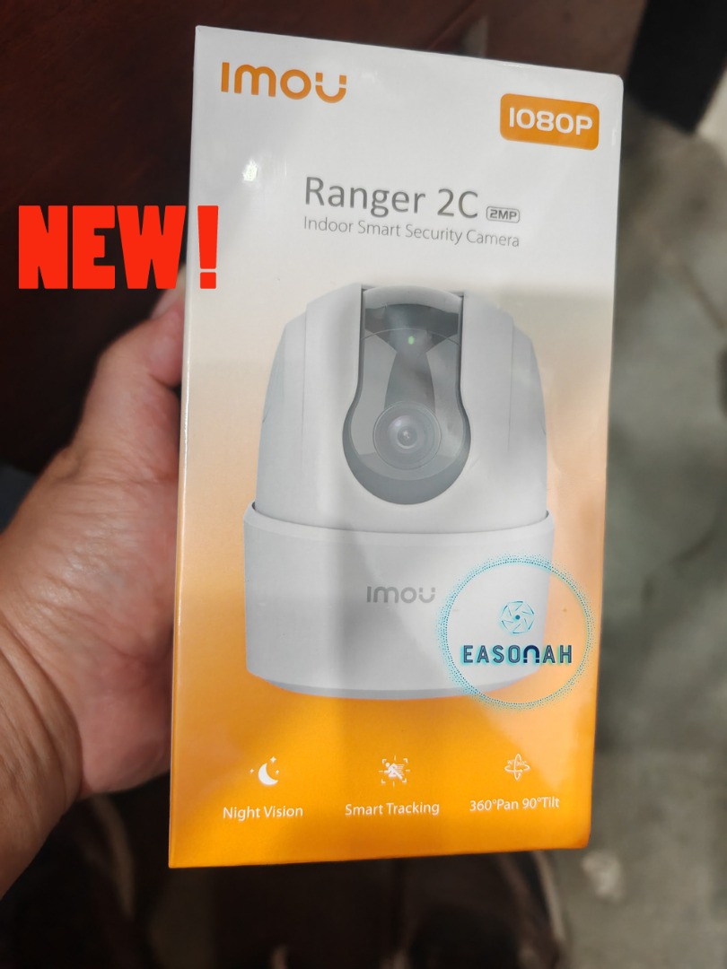 Dahua Imou Ranger 2C Wi-Fi Pan & Tilt Smart Motion Tracking AI Human ...