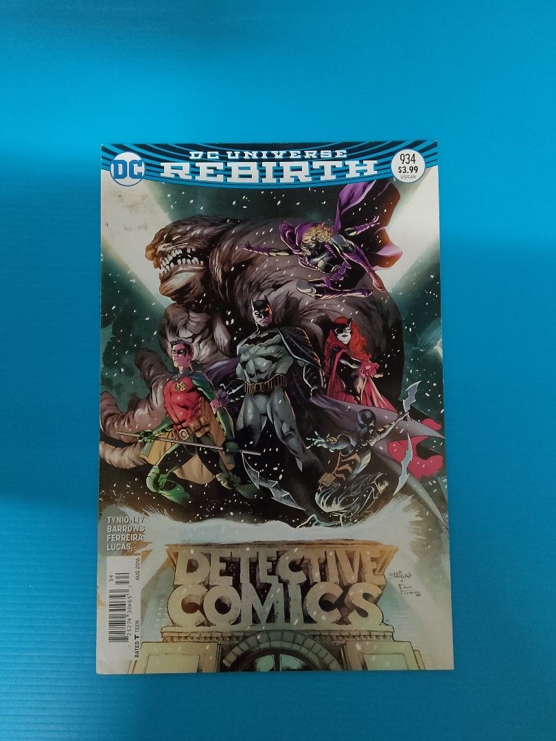 Detective Comics #934 ( Eddy Barrows - Cover Art ) DC Comics, Cover ...