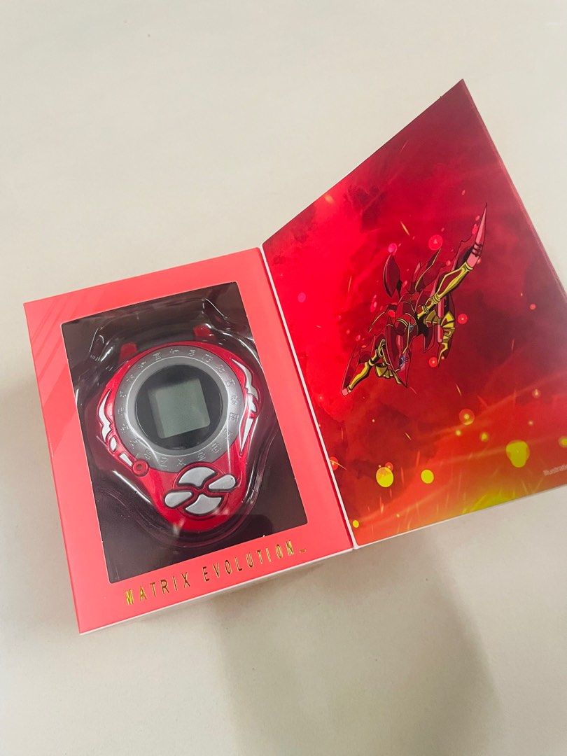 Digimon Digivice D-Ark/D-Power Ver.15th Dukemon Crimso Mode Box ...