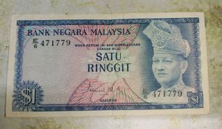 10 pcs Bank Negara Malaysia RM1 Ringgit Duit kertasDuit Lama Koleksi ...