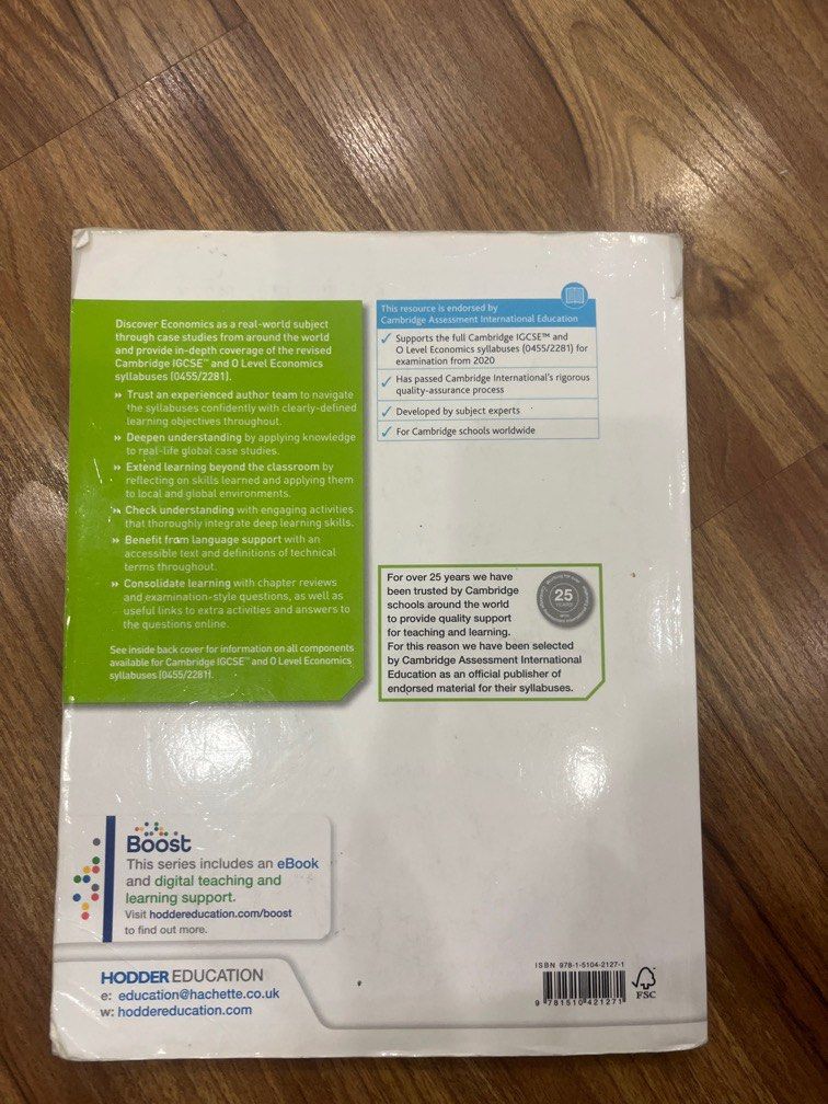 Economics Igcse Hobbies And Toys Books And Magazines Textbooks On Carousell