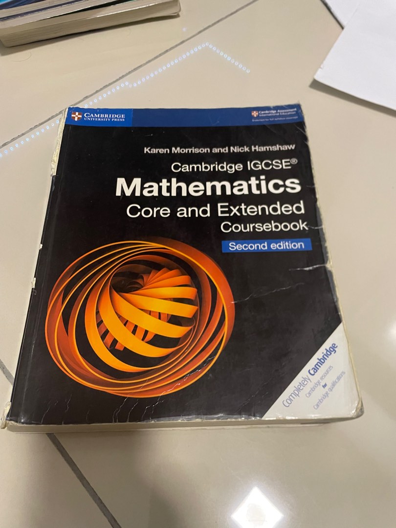 Extended maths second edition Igcse, Hobbies & Toys, Books & Magazines ...