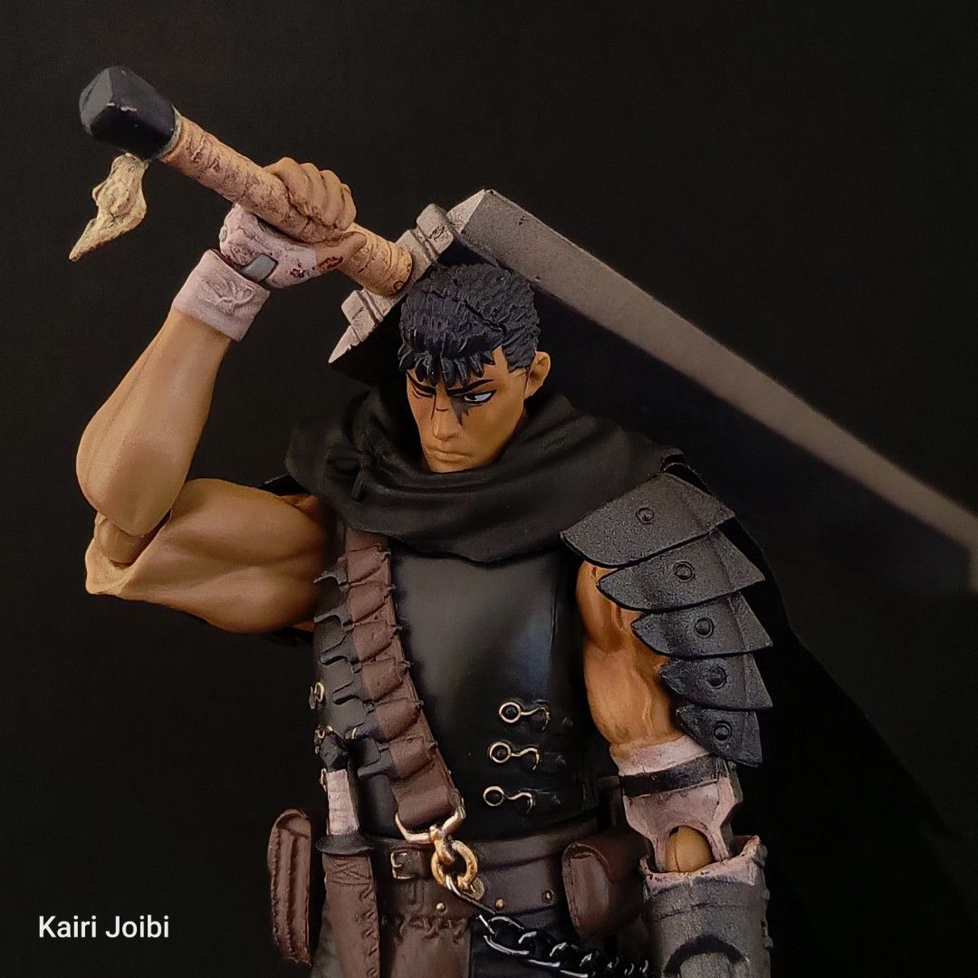 Figma Guts 359 : Black Swordsman ver. Repaint Edition., Hobbies & Toys ...