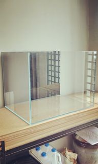 Crystal Fish tank 60x45x30 cm, Pet Supplies, Homes & Other Pet ...
