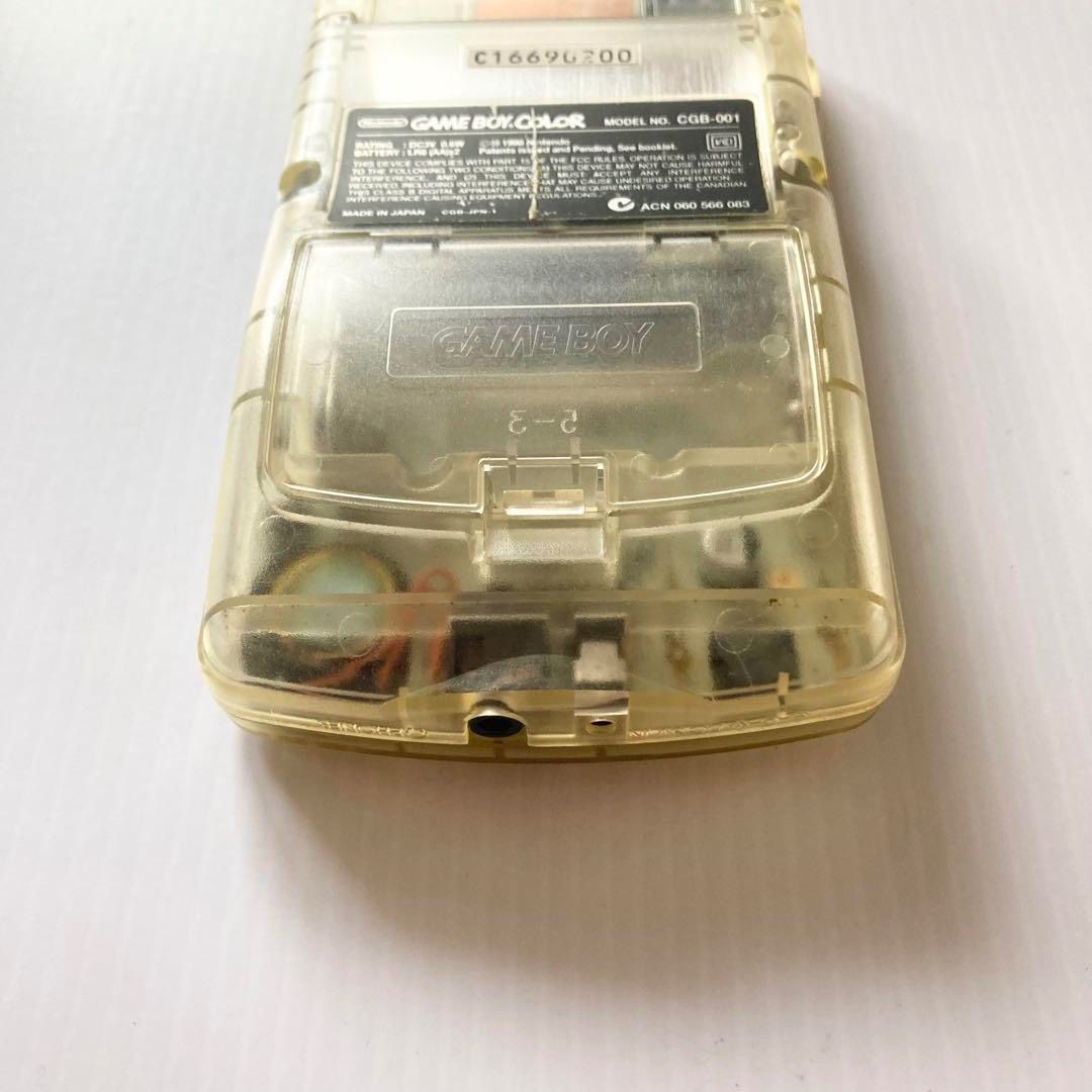Game Boy Color GBC Clear Nintendo Box Included, Video Gaming, Video ...