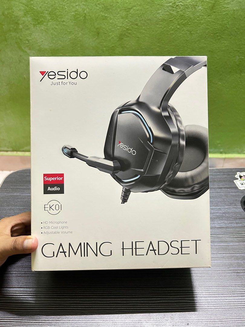 Gaming Headset Yesido, Audio, Headphones & Headsets on Carousell