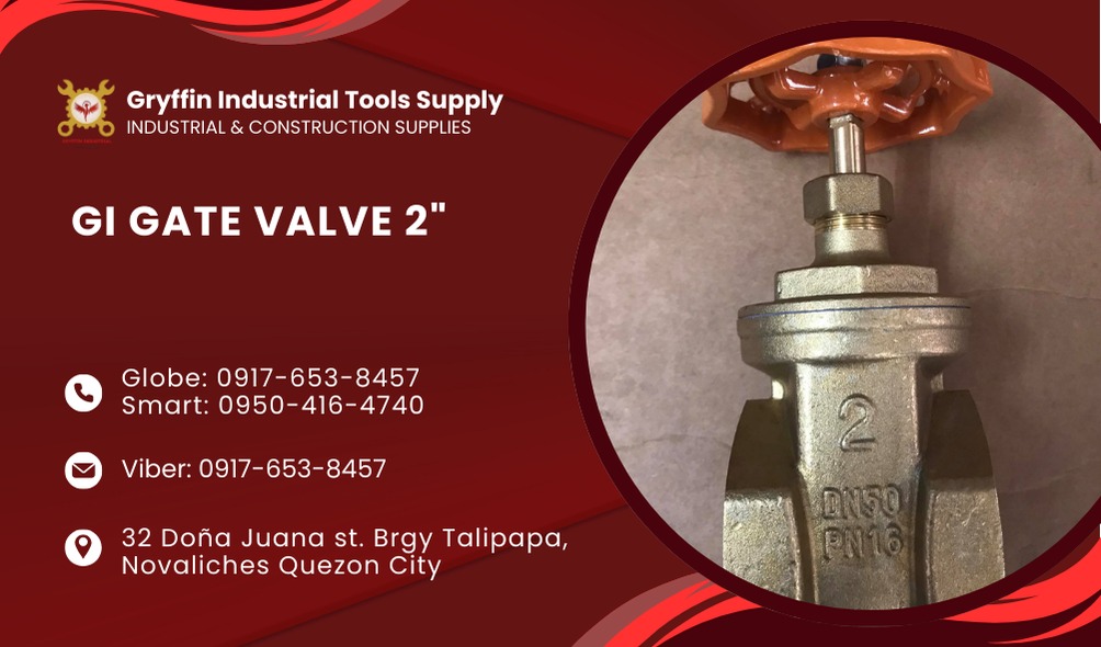 GI GATE VALVE 2", Commercial & Industrial, Industrial Equipment on ...