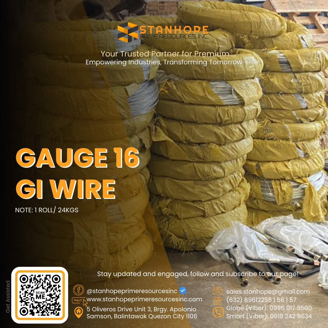 GI WIRE, TIRE WIRE Gauge 16, 24kgs, Commercial & Industrial ...