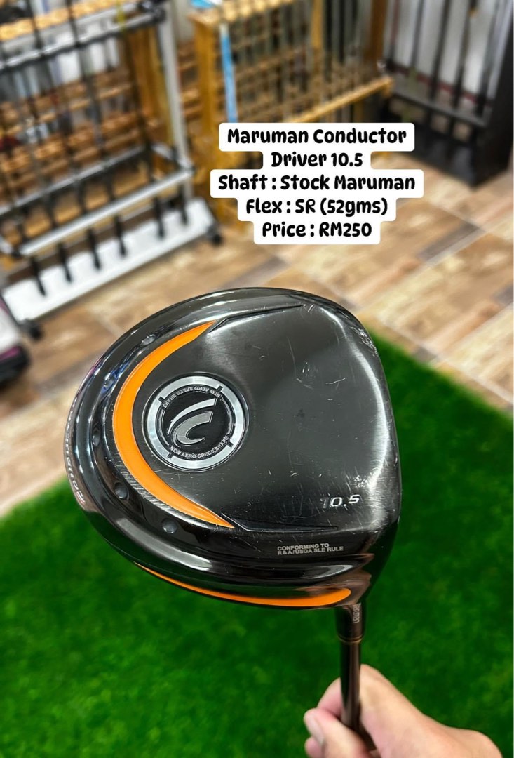 Golf Driver Maruman Conductor, Sports Equipment, Sports & Games, Golf ...