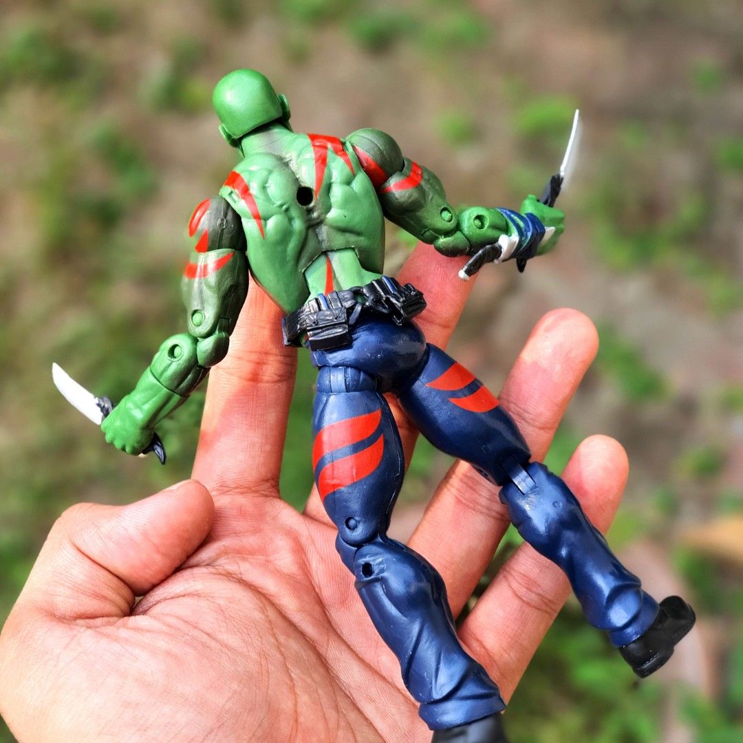 Hasbro Marvel Legends Drax the Destroyer from Guardians of the Gala ...