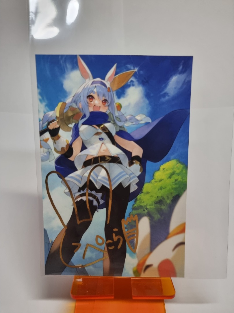 Hololive Usada Pekora 3rd Anniversary Celebration Postcard, Hobbies ...