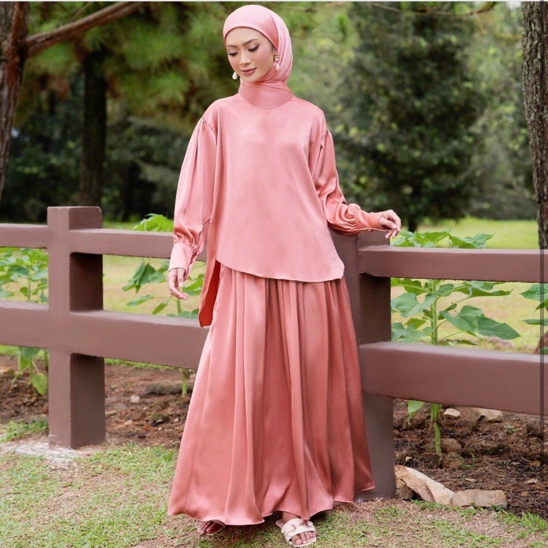 Jannah Noe - Rhea Set, Women's Fashion, Muslimah Fashion, Baju Kurung & sets on Carousell