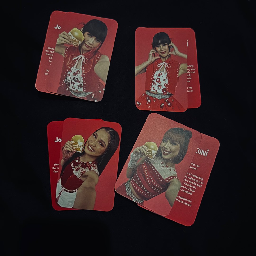 JOLLIBINI PHOTOCARD, Hobbies & Toys, Music & Media, Music Accessories ...