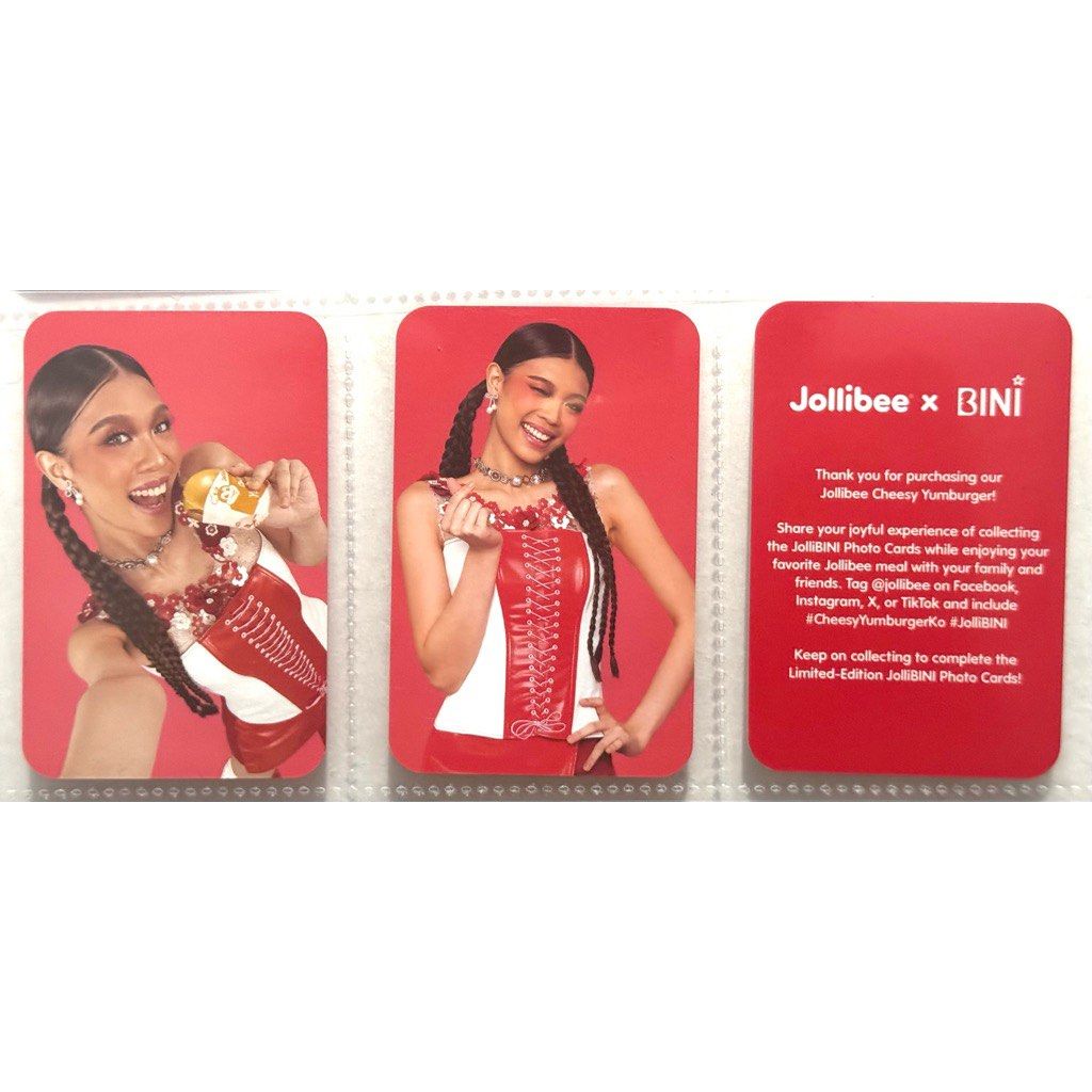 JolliBINI Photocards - Bini Stacey Photocard Set, Hobbies & Toys ...