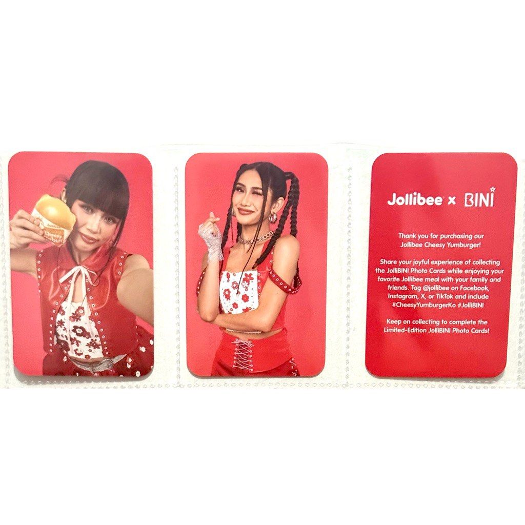 JolliBINI Photocards - Bini Stacey Photocard Set, Hobbies & Toys ...