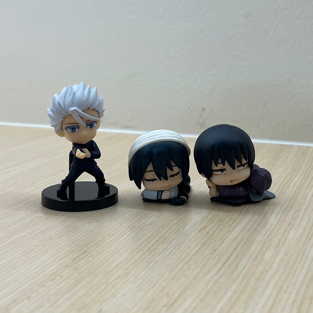 Jujutsu Kaisen gojo riko toji onemutan gashapon sleepy figurine figures ...