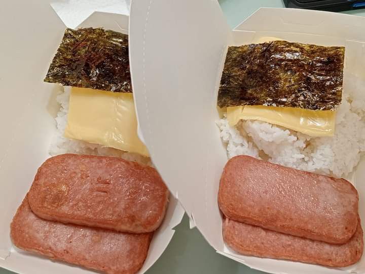 Korean spam meal/buldak cheese, Food & Drinks, Rice & Noodles on Carousell