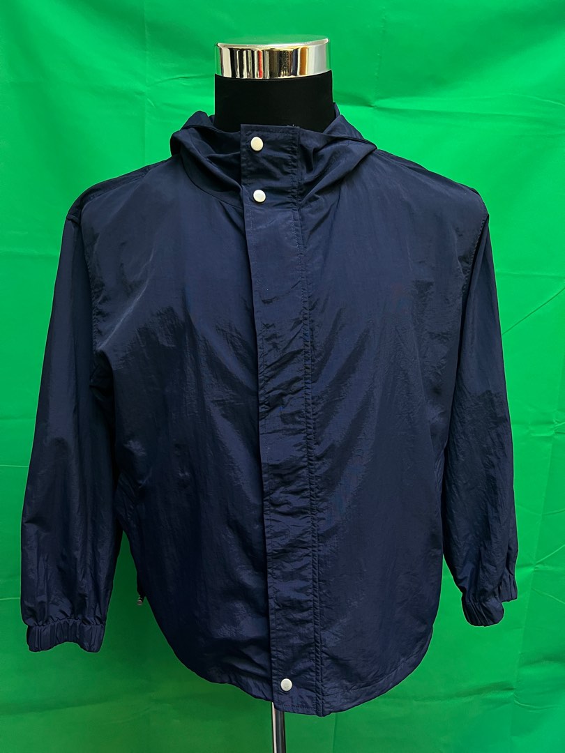 L Choco Raffine Oversize Windbreaker Jacket, Men's Fashion, Activewear ...