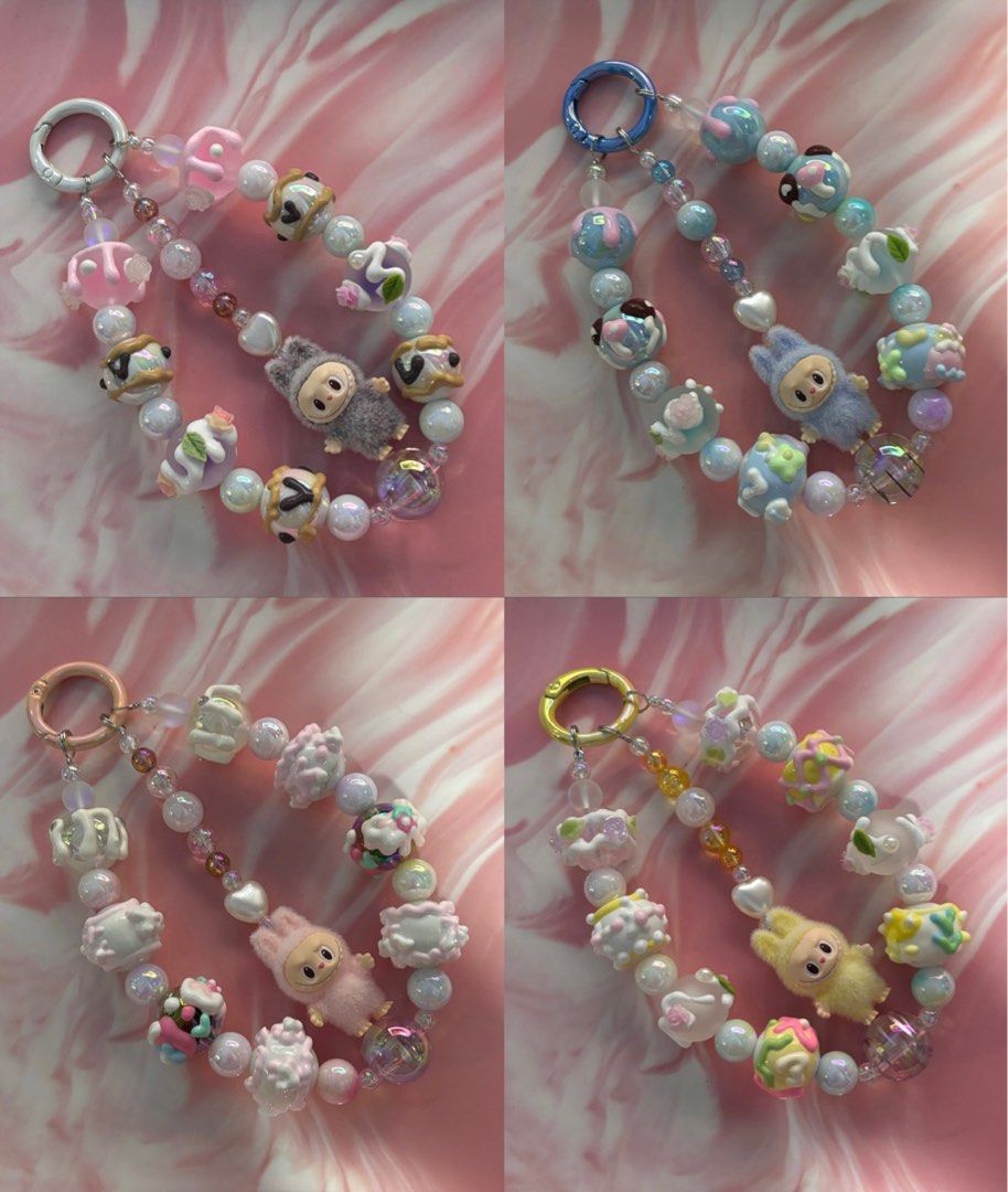 Labubu phone strap / keychain, Hobbies & Toys, Stationery & Craft ...