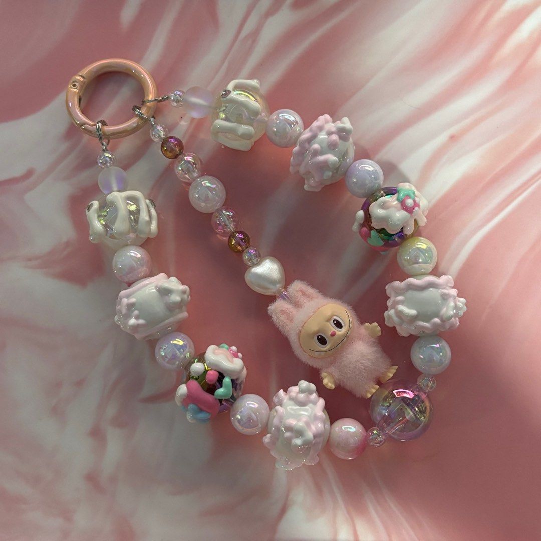 Labubu phone strap / keychain, Hobbies & Toys, Stationery & Craft ...