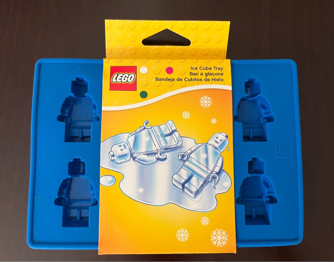LEGO 人仔冰格 全新 ice cube tray 啫喱 冰格, 嘢食 & 嘢飲, 冰凍食物 - Carousell
