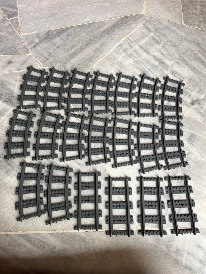 Lego Train Track, Hobbies & Toys, Toys & Games on Carousell