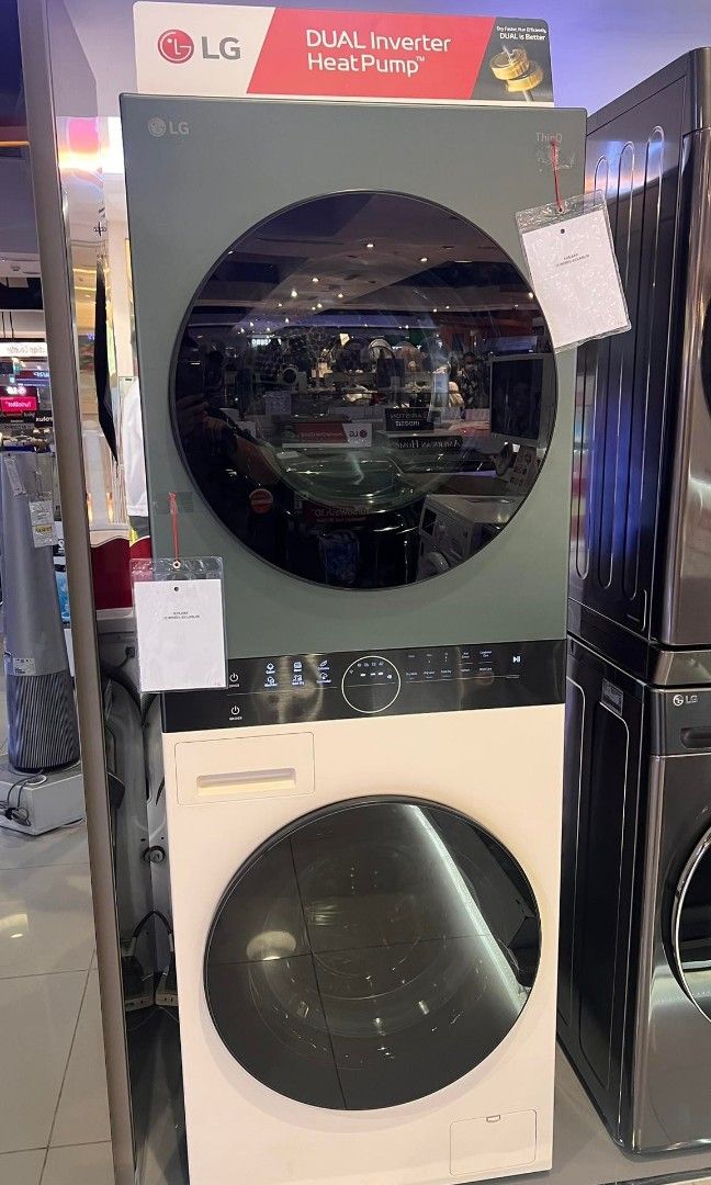 LG OBJET WASH TOWER, FRONT LOAD WASHING MACHINE FULLY AUTOMATIC, TV ...
