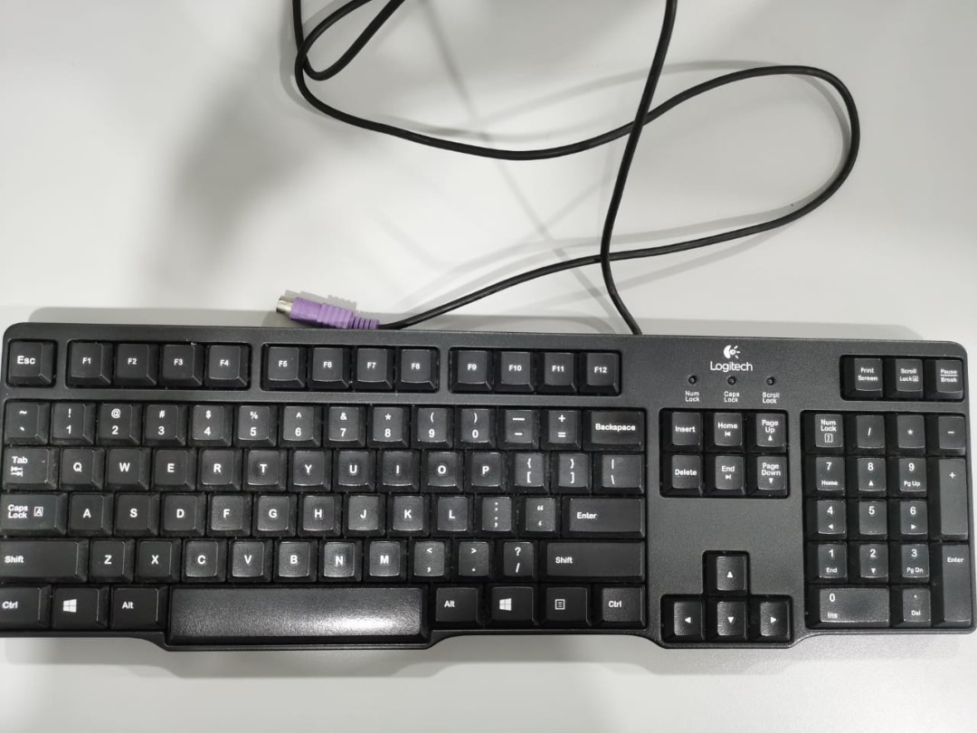 Logitech K100 Classic Keyboard (Negotiable), Computers & Tech, Parts ...