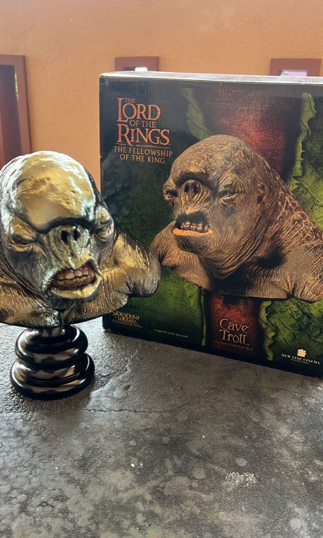 LOTR The Cave Troll Limited Edition Bust Tourism Malaysia Exhibition ...