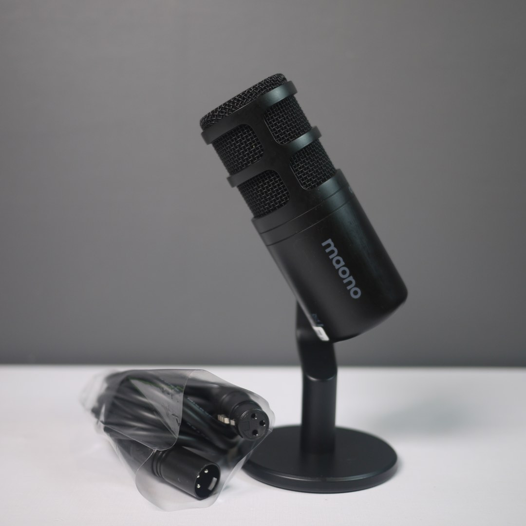 Maono PD100 Professional Dynamic XLR Microphone for Live Streaming ...