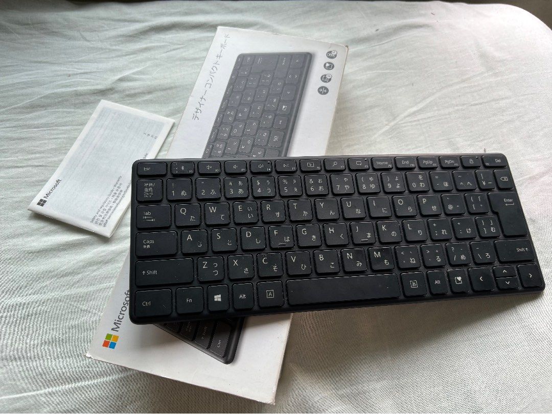 Microsoft Designer Compact Keyboard (JP Layout), Computers & Tech ...
