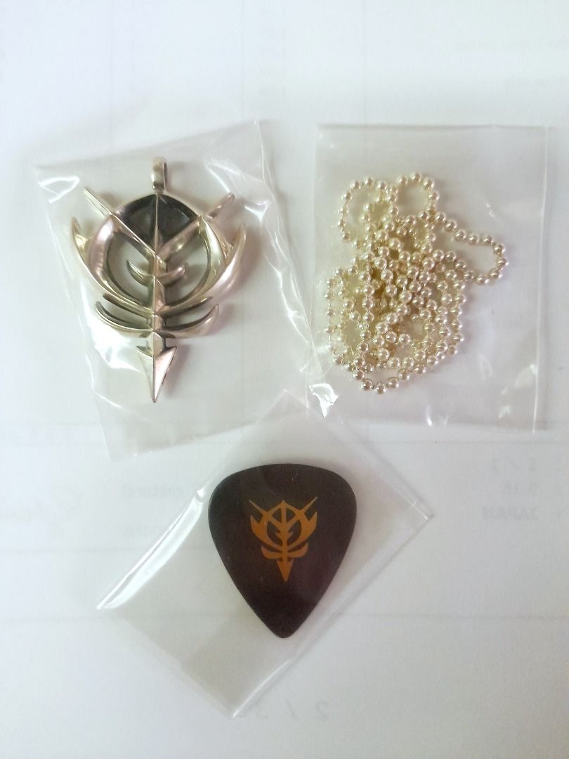 Mobile Suit Gundam Principality of Zeon Emblem Silver 925 Pendant ...