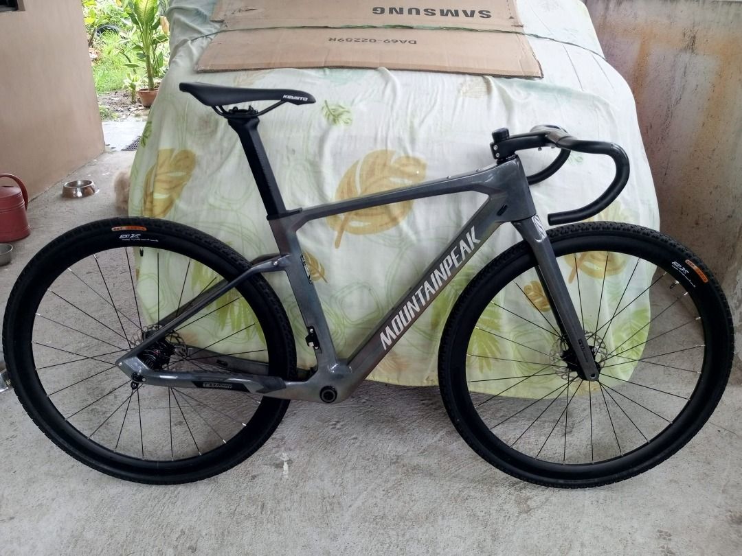 MountainPeak Falcon GRAVEL BIKE CARBON FRAMESET, LDCNC WHEELSET, THE ...