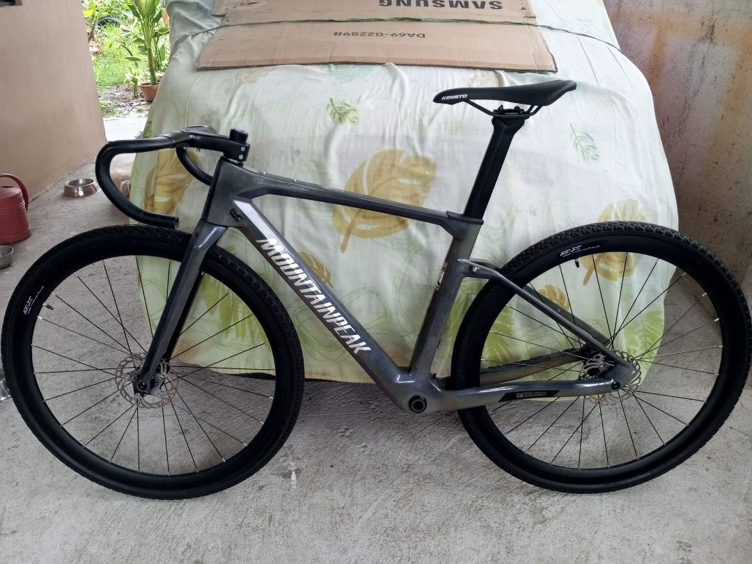 MountainPeak Falcon GRAVEL BIKE CARBON FRAMESET, LDCNC WHEELSET, THE ...