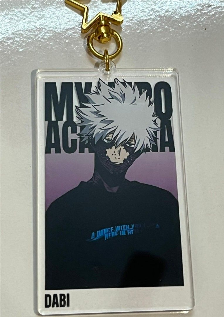 My hero academia Dabi/Touya Todoroki Unofficial Keychain, Hobbies ...