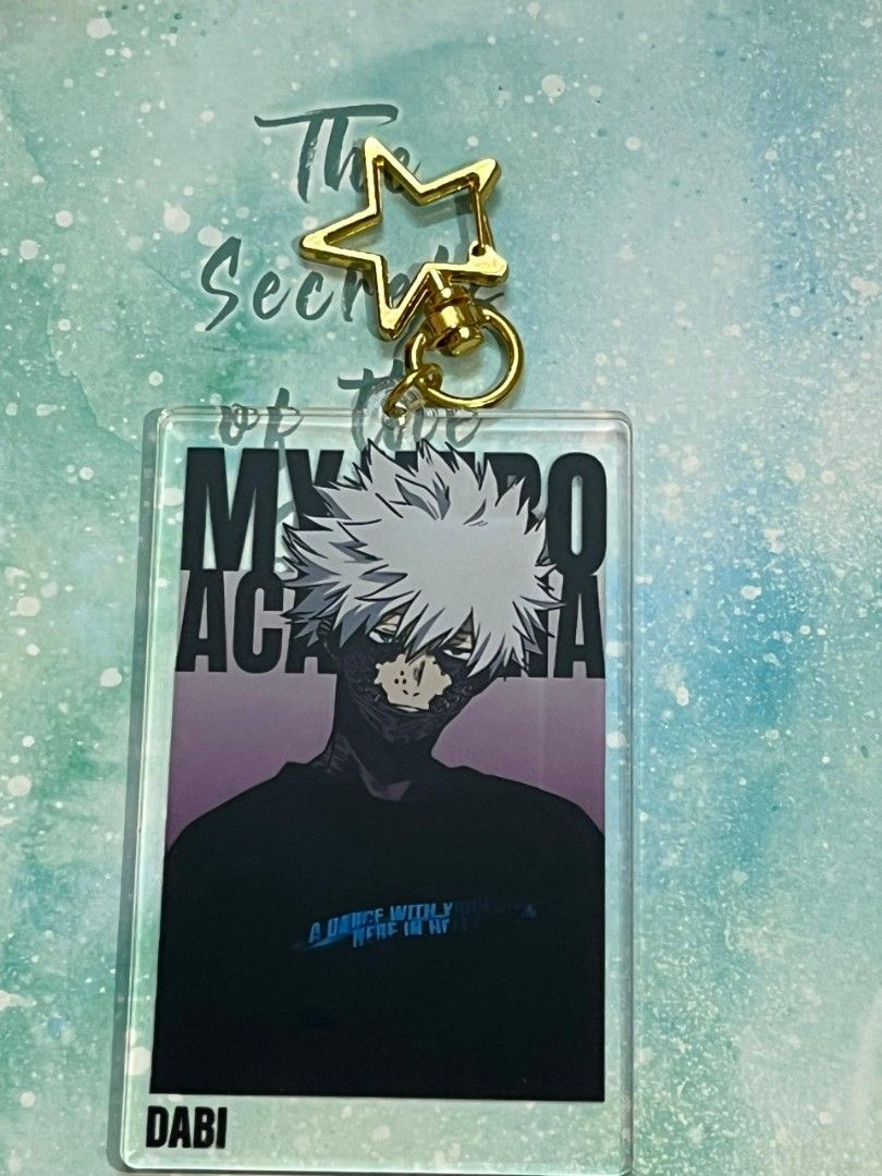 My hero academia Dabi/Touya Todoroki Unofficial Keychain, Hobbies ...