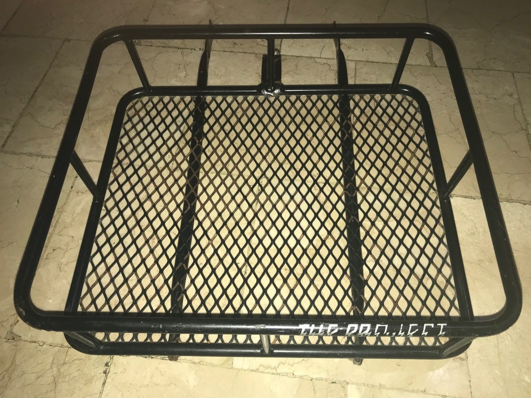 ⚠️NEGOTIABLE⚠️ The Project Front Rack V1 w/ Cargo Net, Sports Equipment ...