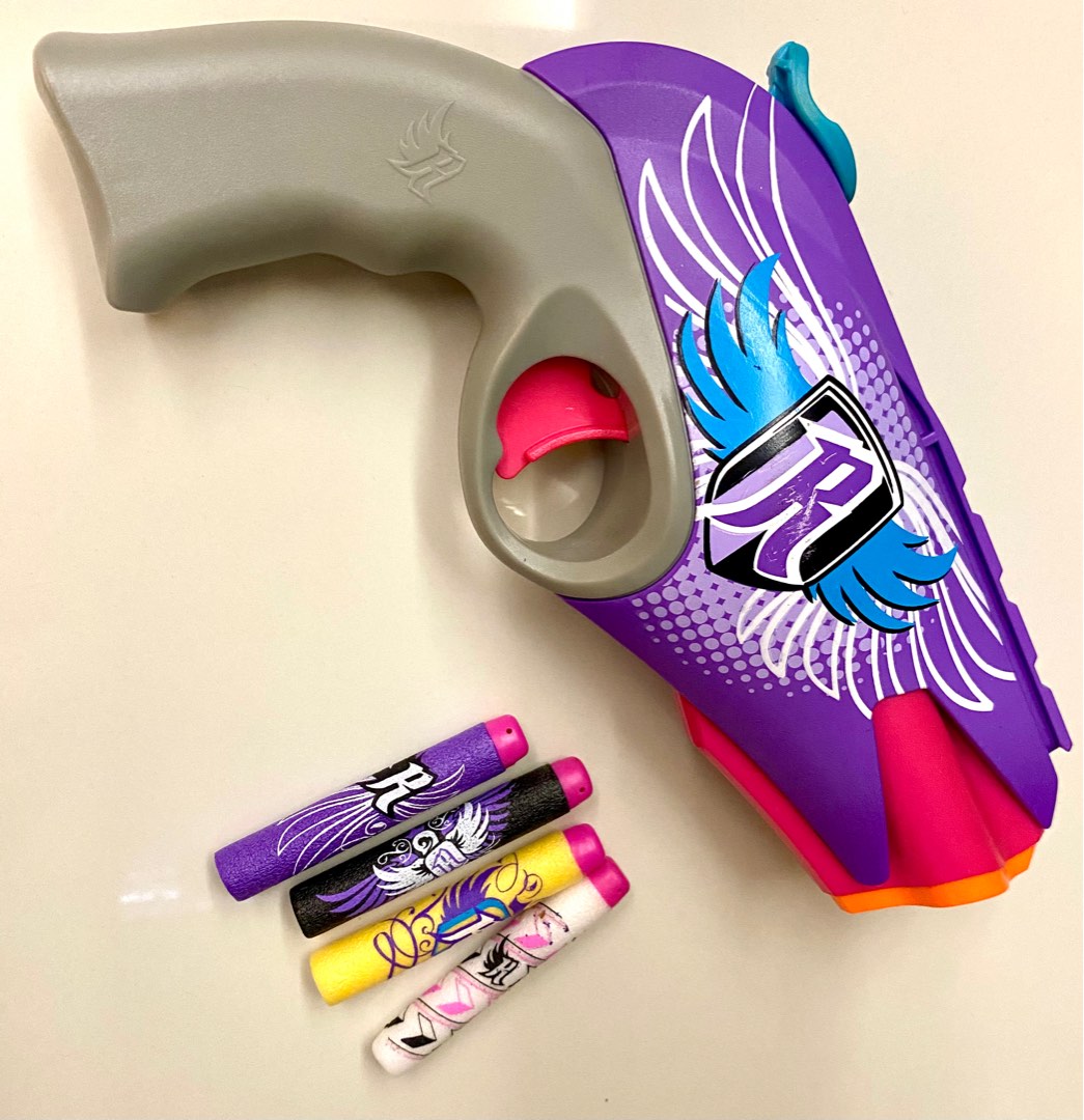 Nerf Rebelle Secrets and Spies 4Victory Blaster, Hobbies & Toys, Toys ...