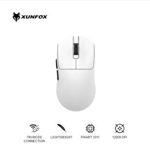 NEW🔥 XUNFOX H8 TRI-MODE/ WIRELESS GAMING MOUSE (12000 DPI), Computers ...