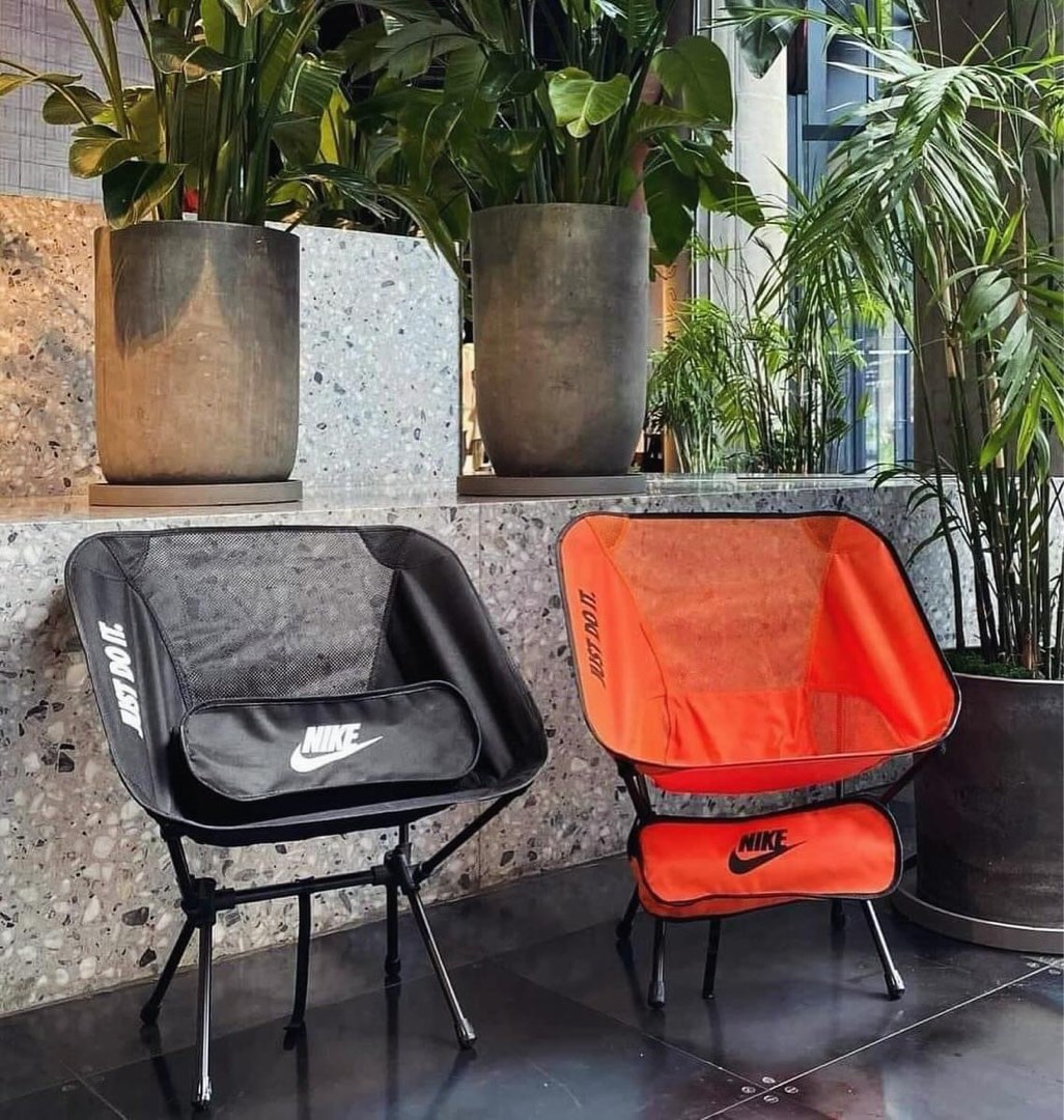 Nike Membership Outdoor Foldable Camping Chair, Furniture & Home Living ...