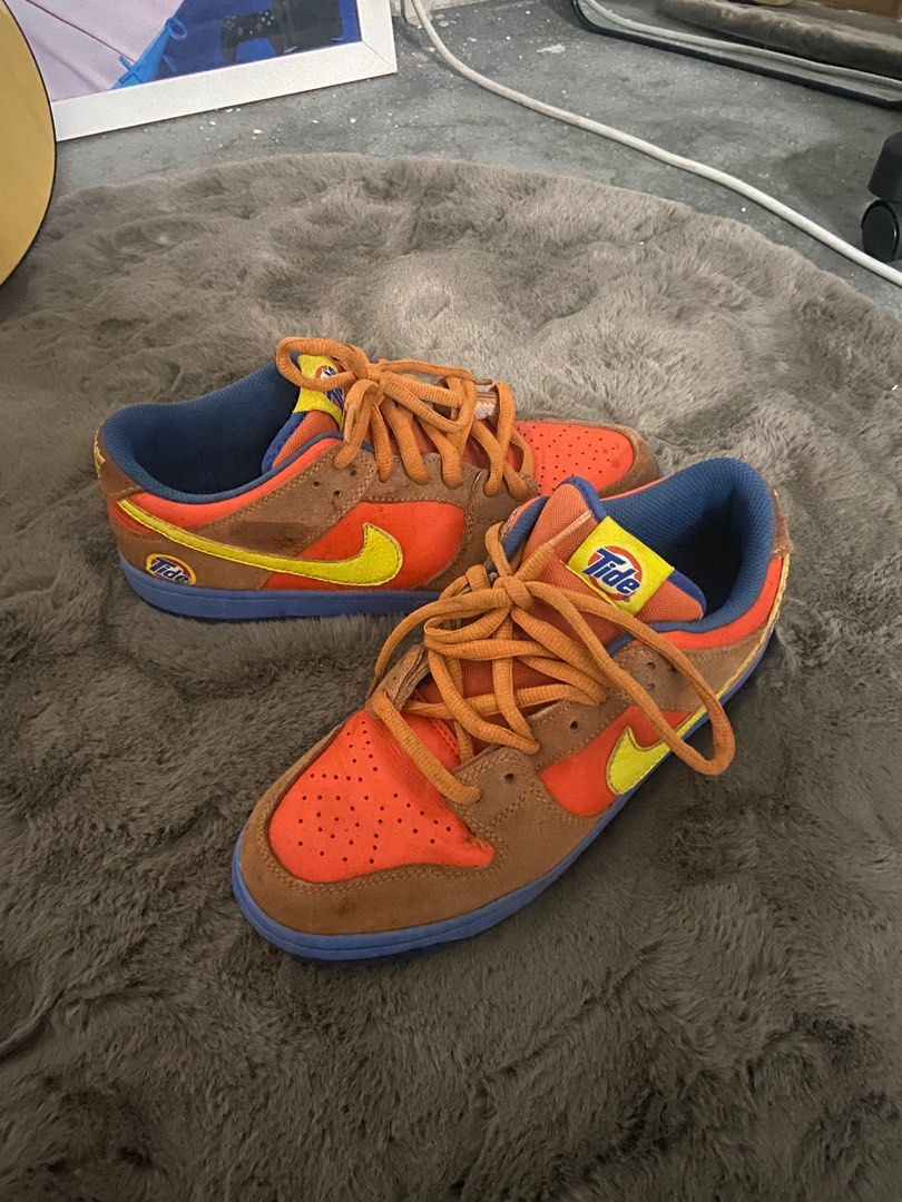 nike sb dunk collab tide, Men's Fashion, Footwear, Sneakers on Carousell