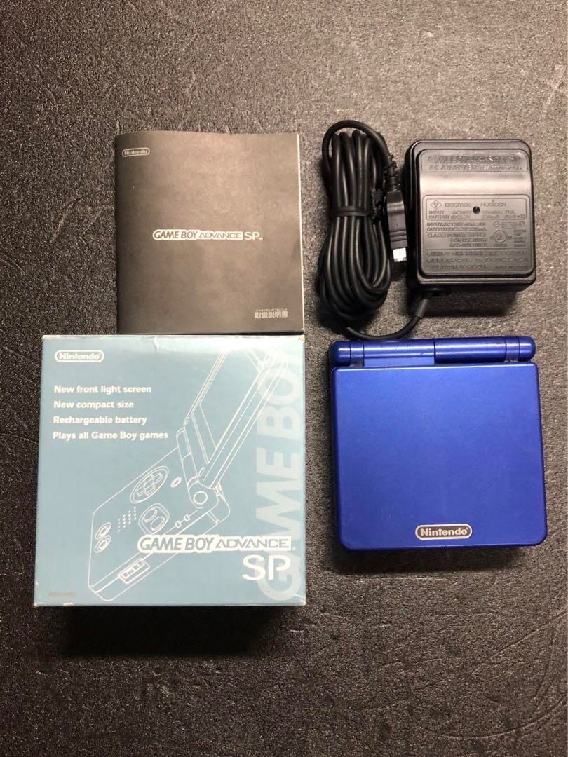 Nintendo Game Boy Advance SP Blue, Video Gaming, Video Game Consoles ...