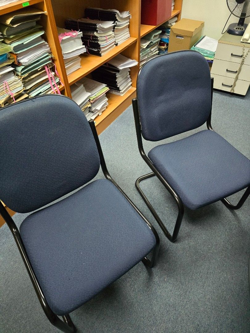Office Chairs (Without Arm Rest), Furniture & Home Living, Furniture ...
