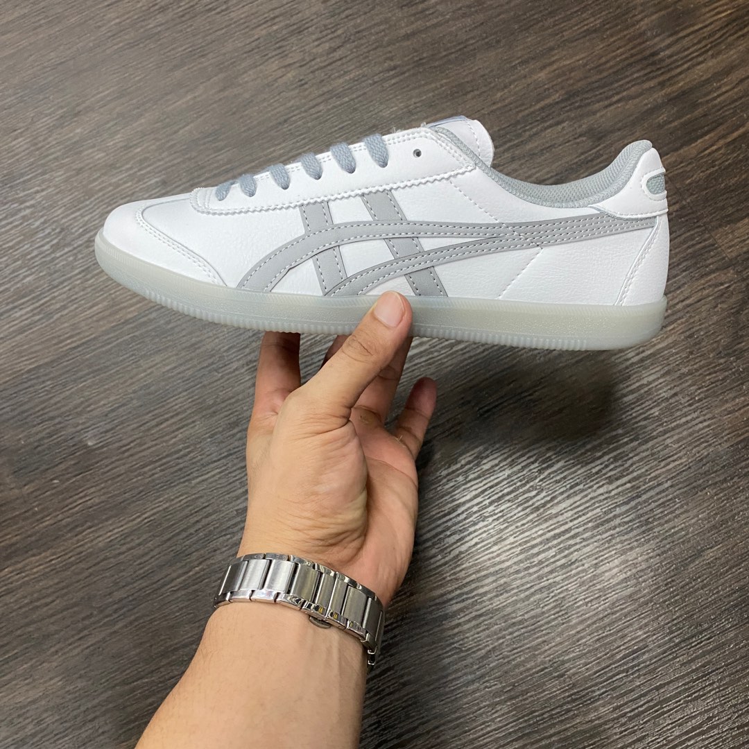 Onitsuka Tiger Tokuten White Gray, Men's Fashion, Footwear, Sneakers on ...